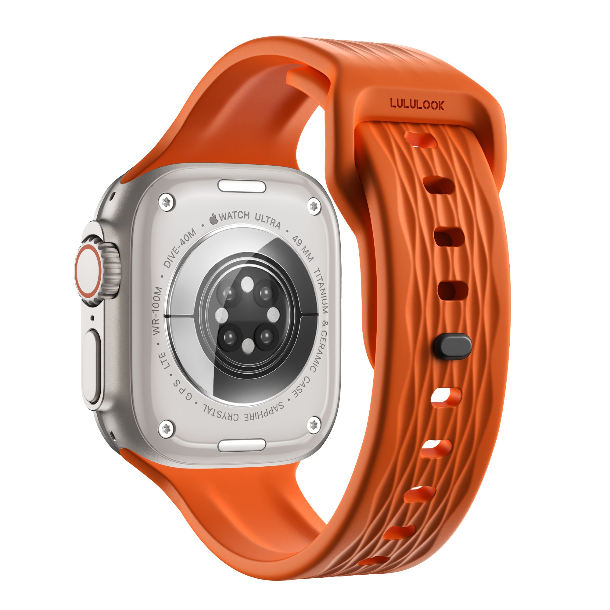 Buy LULULOOK FKM Sport Band for Apple Watch Ultra 2/1 49MM, Series 9-1 ... Buy LULULOOK FKM Sport Band for Apple Watch Ultra 2/1 49MM, Series 9-1 ...