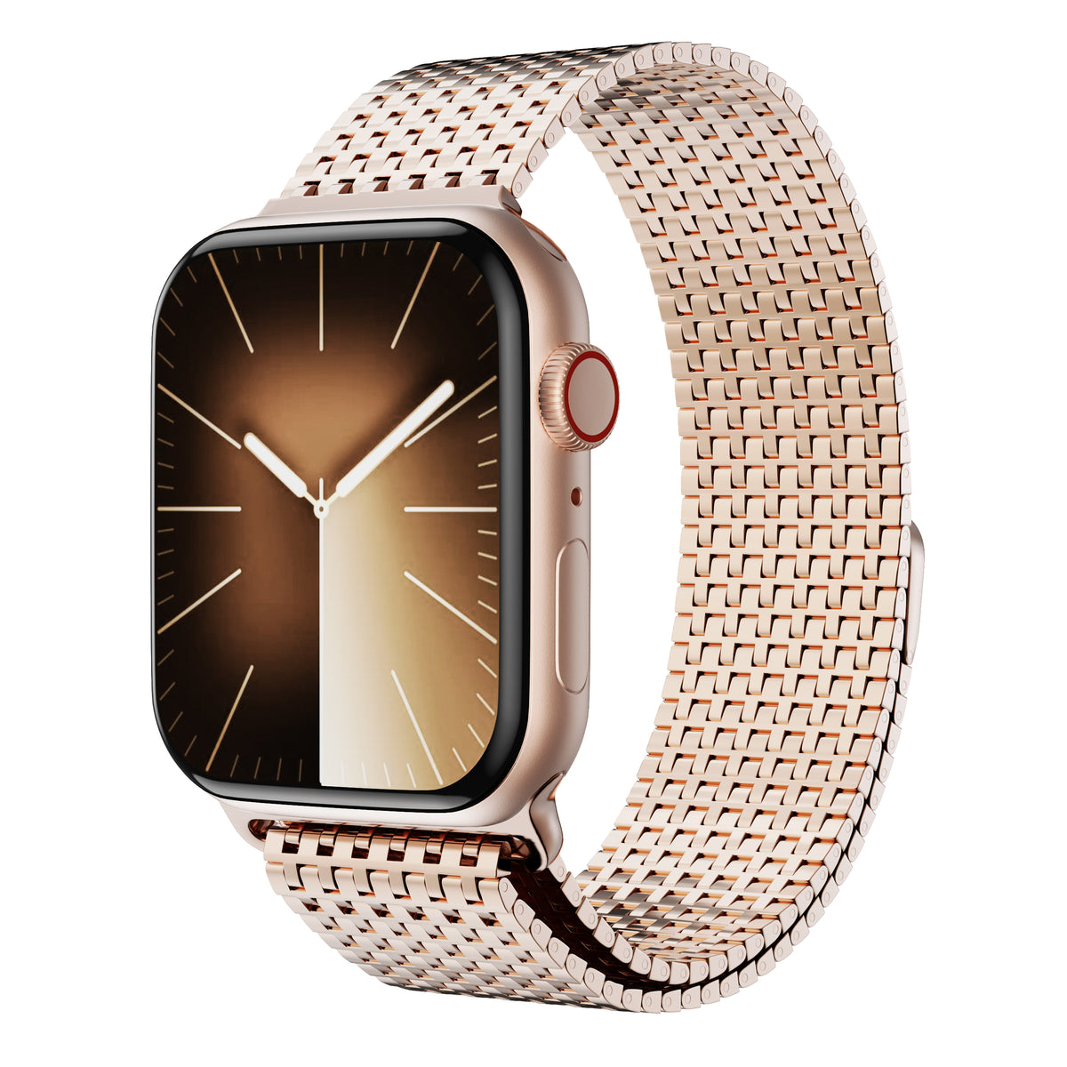 Buy LULULOOK Upgraded Stainless Steel Milanese Loop for Apple Watch ...