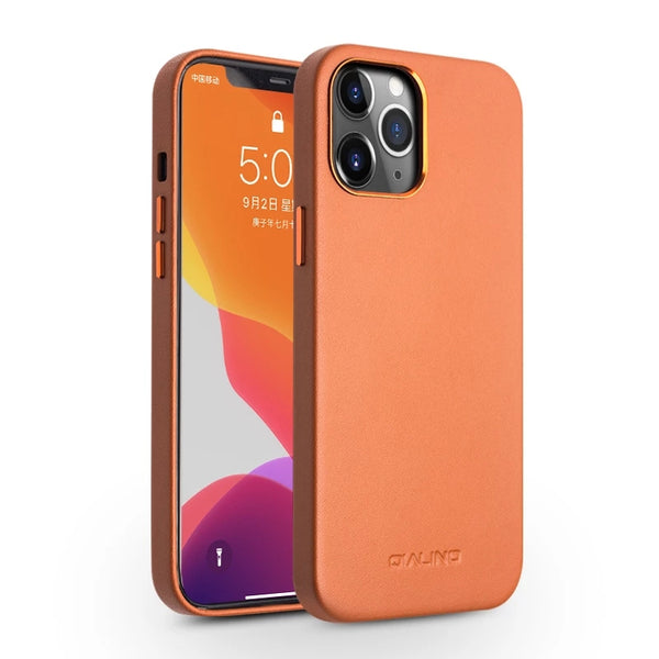 Shop Genuine Leather Case for iPhone 12,12 Mini,12 Pro and 12 Pro Max ...